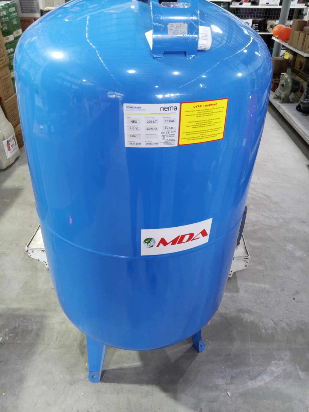 Bladder Tank 300L Nema Winkelmann | YRS Tool Outlet